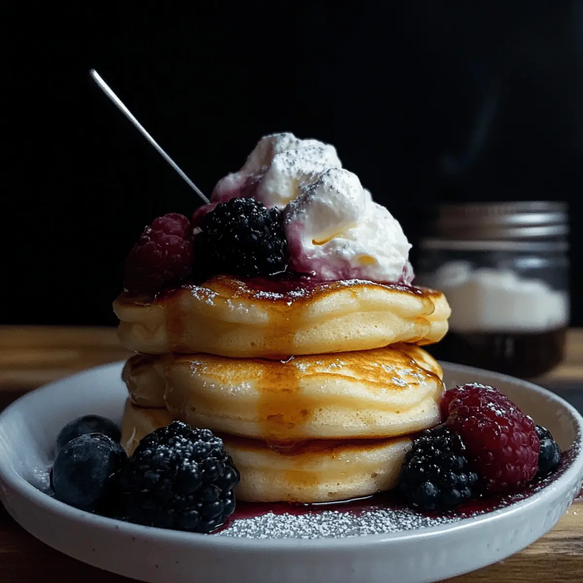 Irresistible Fluffy Japanese Soufflé Pancakes Recipe