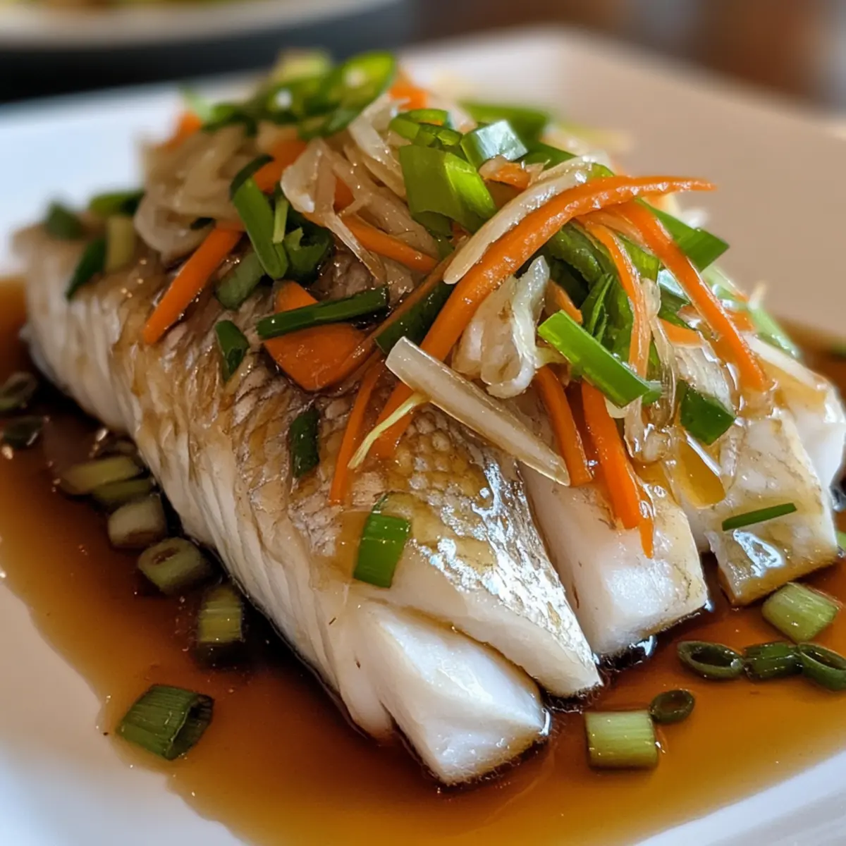 Easy Steamed Fish with Ginger and Soy Sauce: Delicious 30-Minute Meal