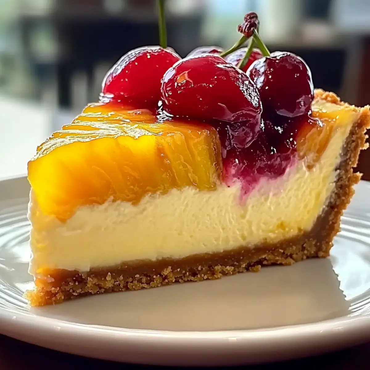 Irresistibly Delicious Pineapple Upside-Down Cheesecake