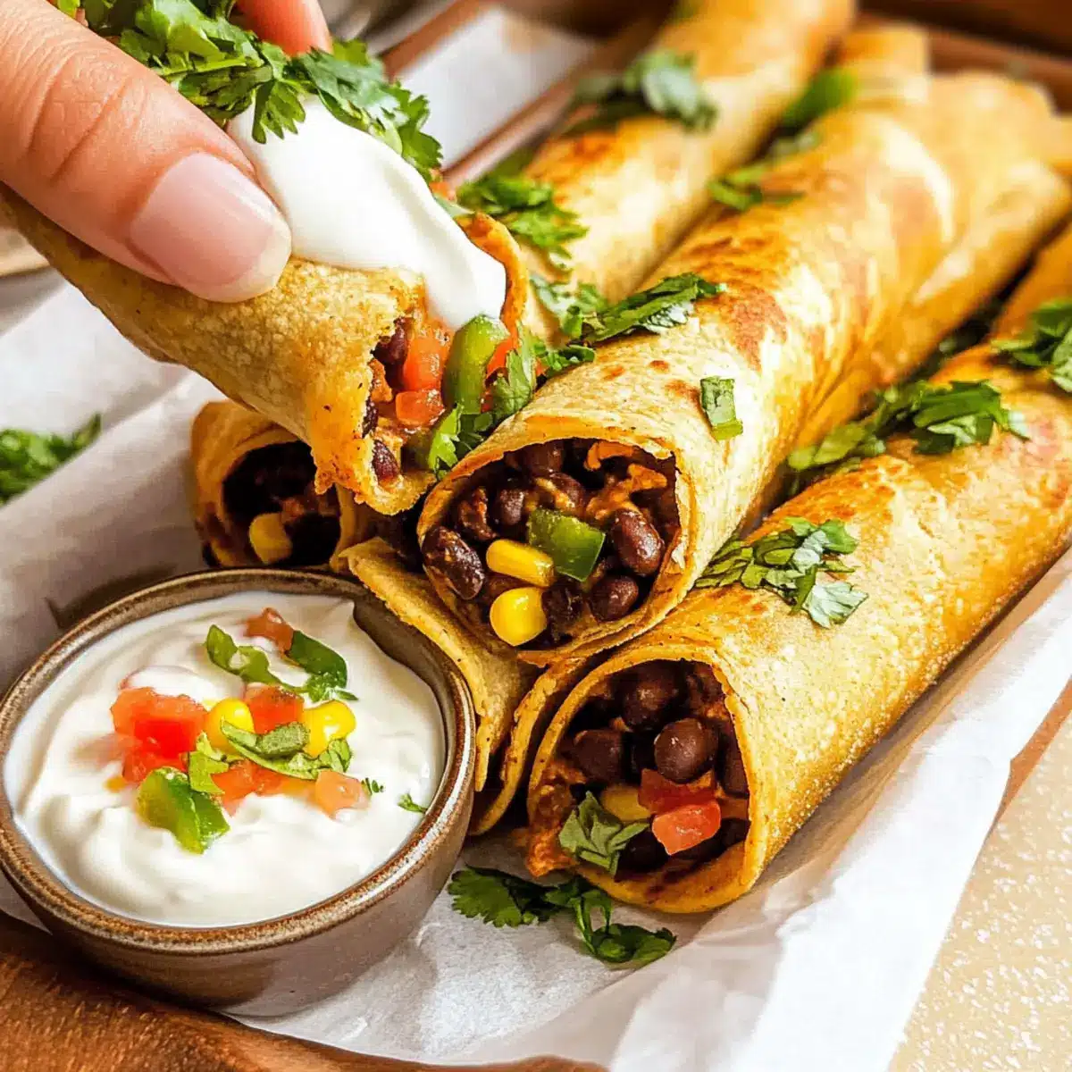 Easy Vegan Taquitos: Delicious, Crunchy & Flavorful Snack