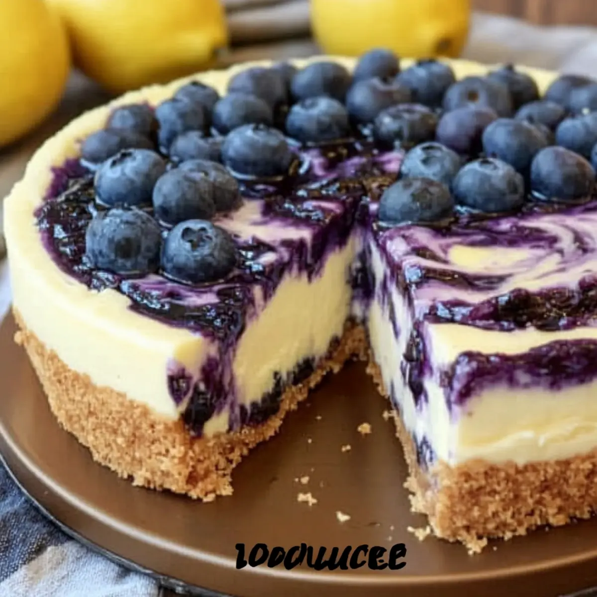 Irresistible Lemon Blueberry Cheesecake – A Delicious Classic