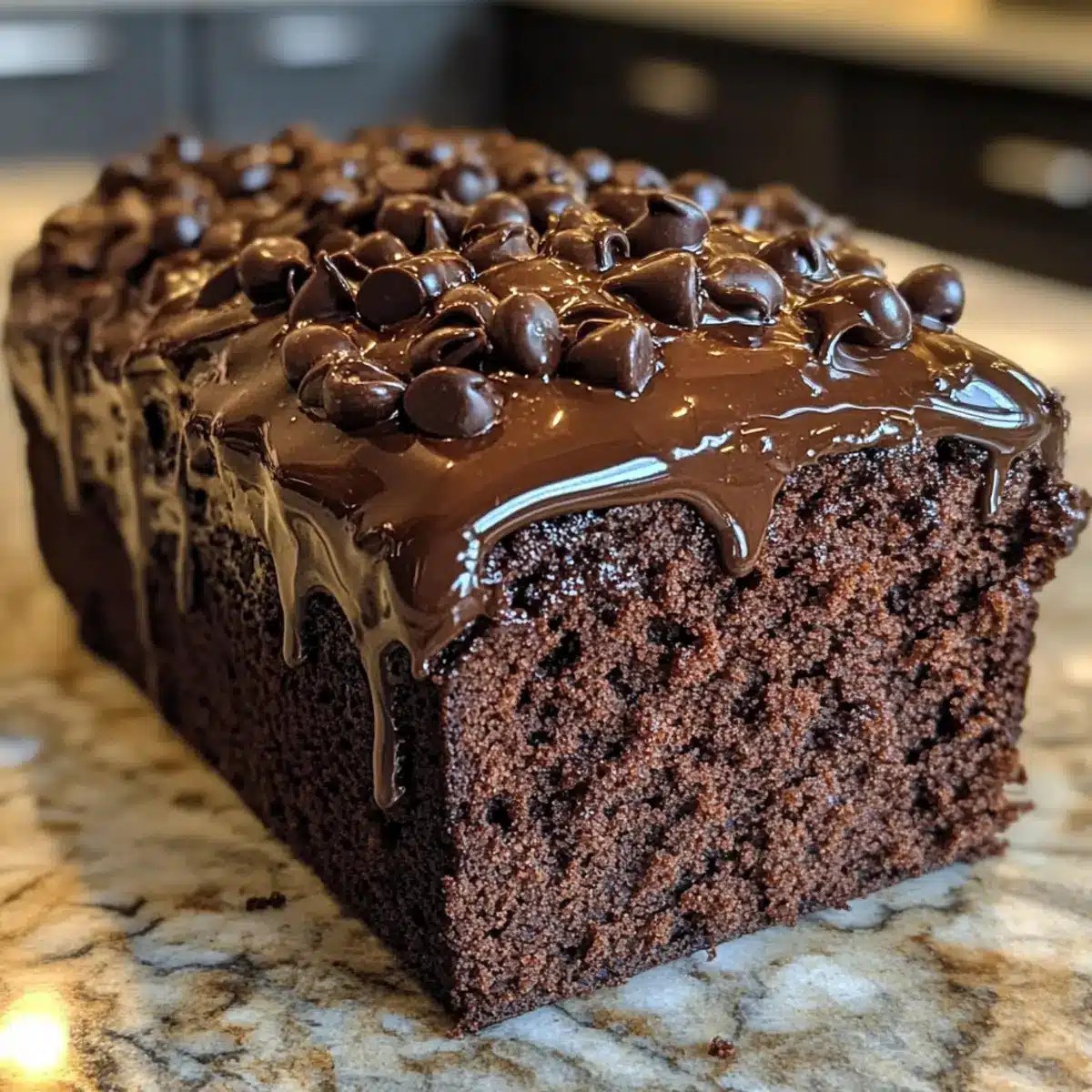 Irresistibly Moist Double Chocolate Loaf Cake That's Eggless