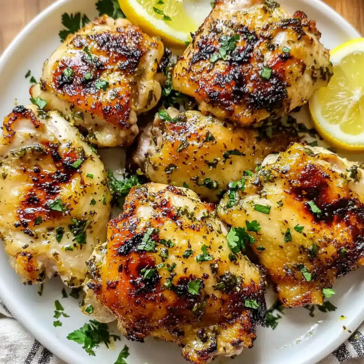 Irresistible Garlic Lemon Chicken Thighs: Quick & Delicious